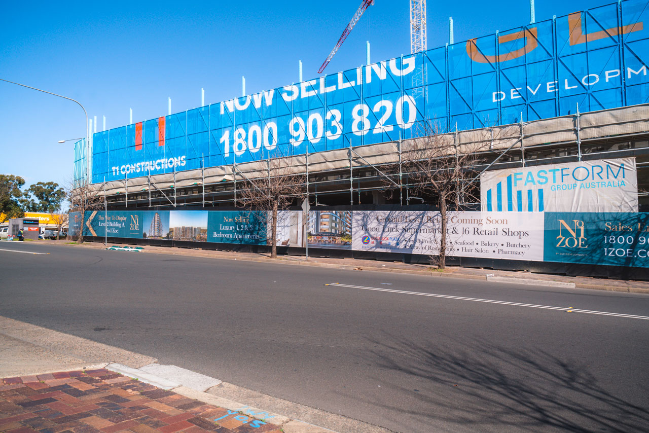 Printed Hoarding Banners for Mt Druitt Development | Jaybro - Blog