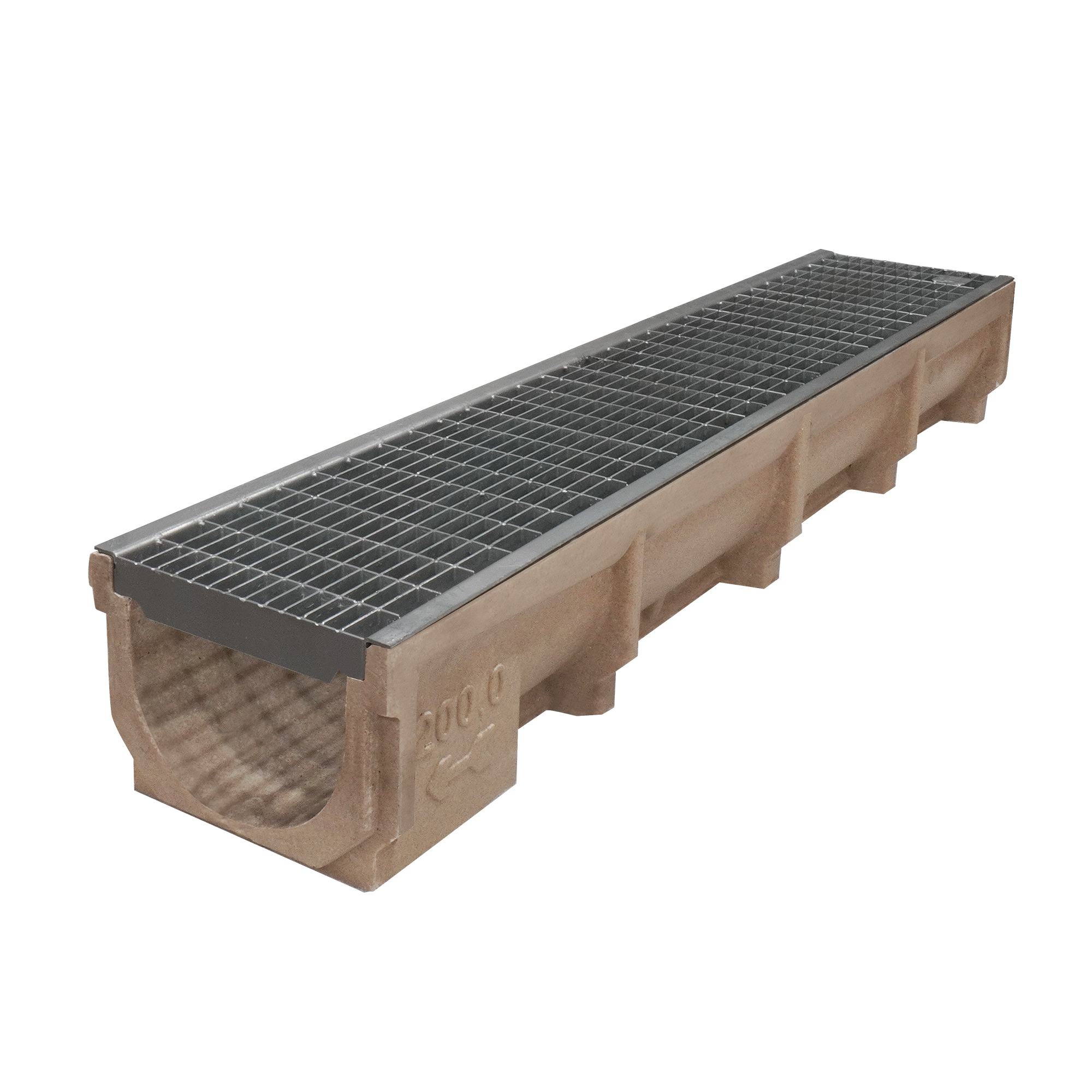 Meagard IIS channel with galvanised slotted grate