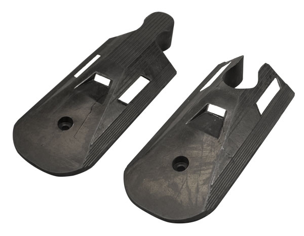 Traffic Separator - End Cap Set - Black. | Jaybro