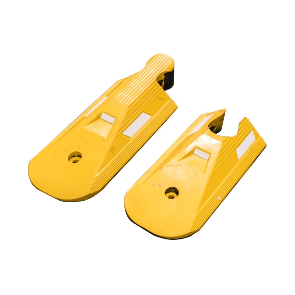 Traffic Separator - End Cap Set - Yellow | Jaybro