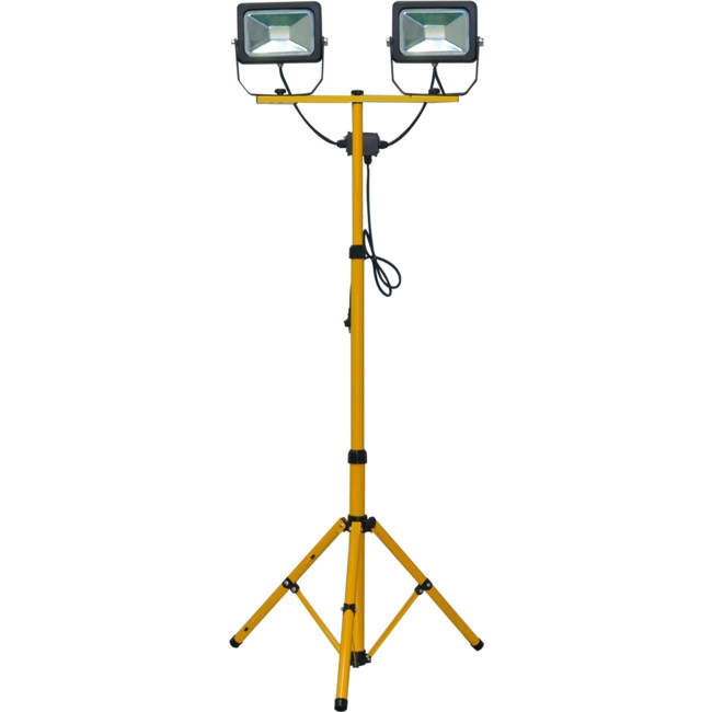 Tripod Fluorescent Work Light Pair Of Multi Function LED Tube Lights