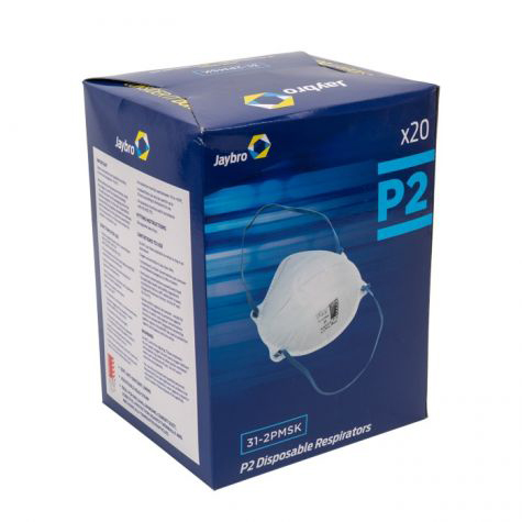 Bulk Buy P2 Disposable Dust Masks | Box of 20 x 48 | Painting & Fume ...