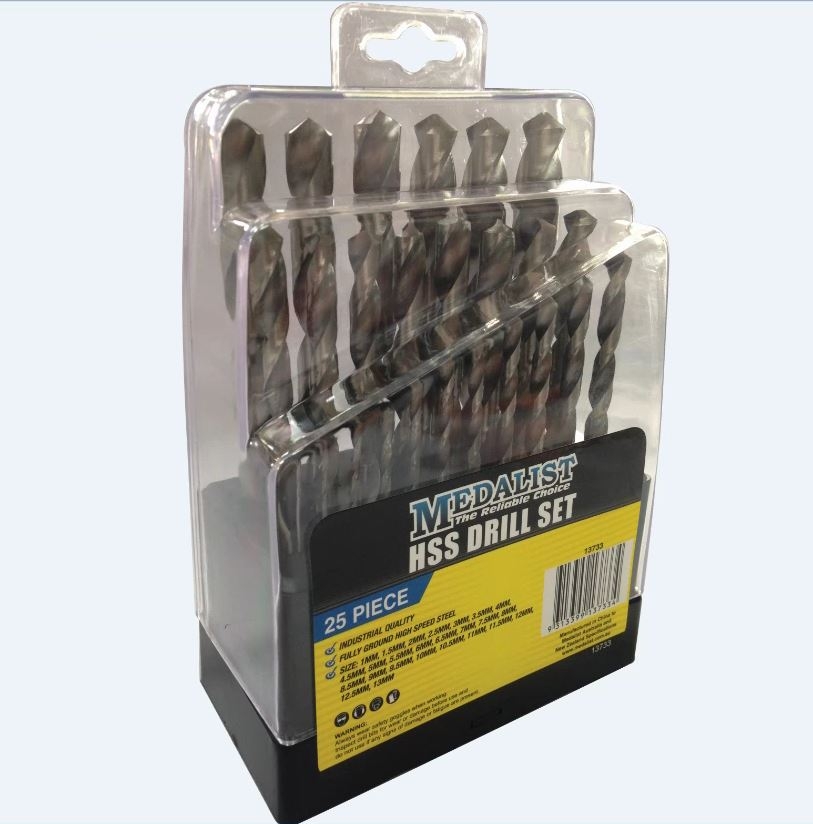 25 Piece HSS Drill Set | Jaybro