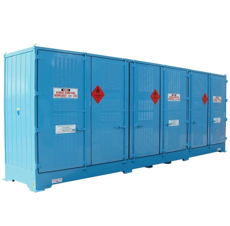 12 Pallet Single Depth Flammable Liquids Store. | Jaybro