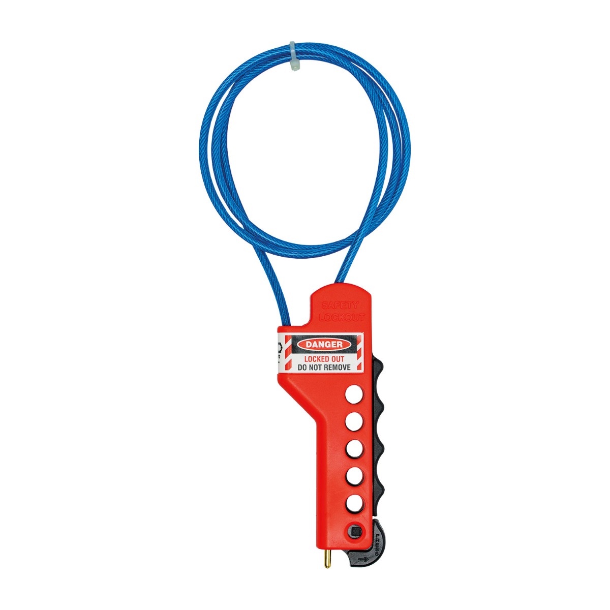 Squeezer Cable Lockout - Blue| Jaybro
