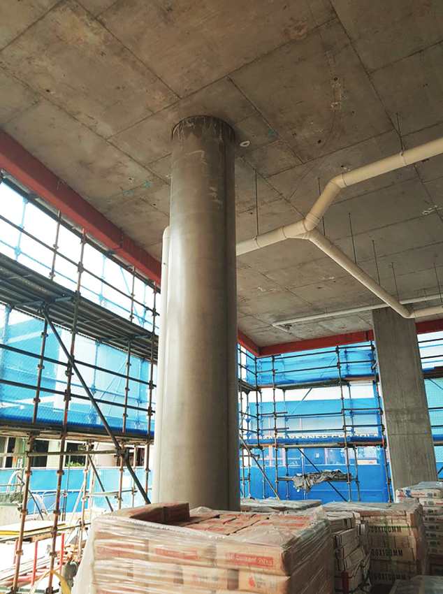 Standard Duty Column 200mm - Max 5m height - Lined Finish | Jaybro