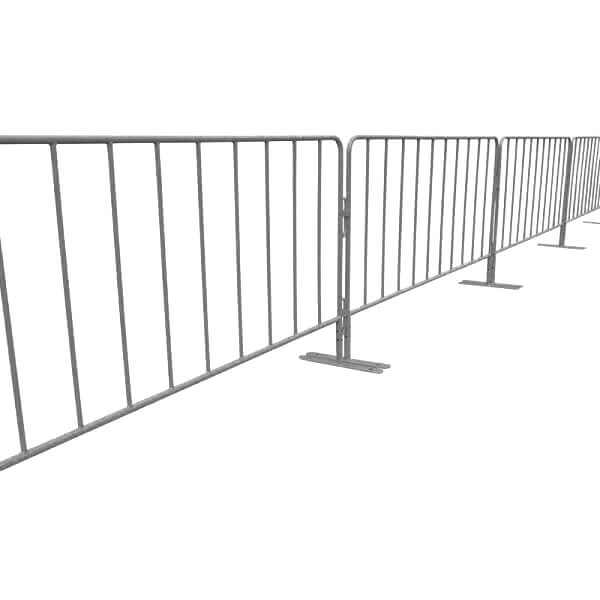Crowd Control Barrier 45pc Stillage Pack Galvanised | Jaybro