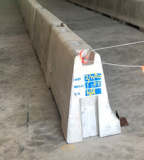 Jaybloc 2m Concrete Barrier