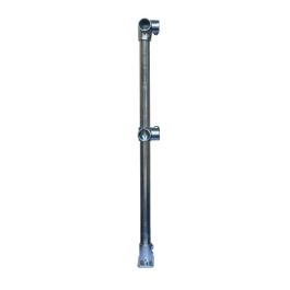 Standard Double Rail 4020-D48 Corner Post - Galvanised