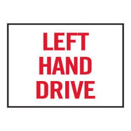Jaybro Machinery Safety Sticker - Left Hand Drive | Jaybro