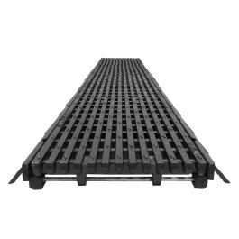 200mm CLear Opening CI Frame 2m C/W DI Heelguard Grate Class E Profix