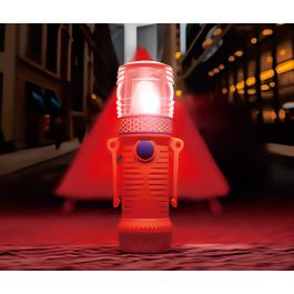 Safety Warning Light LED Red with Base