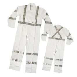 Day And Night Work Overall With Reflective Tape - Size 127ST. | Jaybro