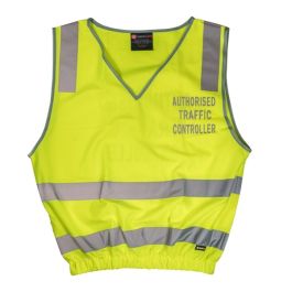 Hi-Vis NSW Traffic Controller Vest - Lime 3XL | Jaybro