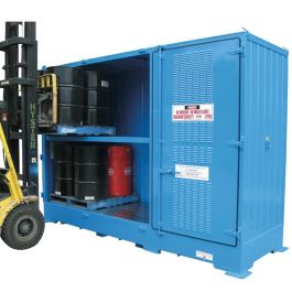 6 Pallet Single Depth Flammable Liquids Store | Jaybro