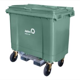 Wheelie bin with Rotator Base - 660L| Jaybro