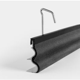 All-in-one Lock Joint, Black Capping 75mm x 1.2m | Jaybro