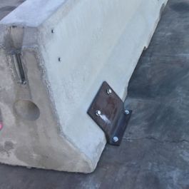 Concrete Barrier Bolt Down Plate | Jaybro