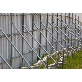 White Eco-Hoarding Sheet 3 x 0.5m | Jaybro