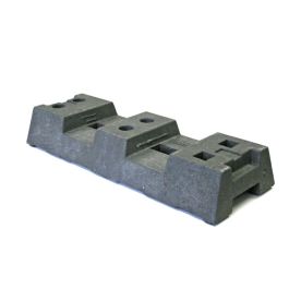 Grey Polyblok 35mm hole