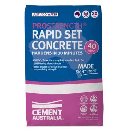 PROStrength Rapid Set Concrete 20kg Bag | Jaybro Australia