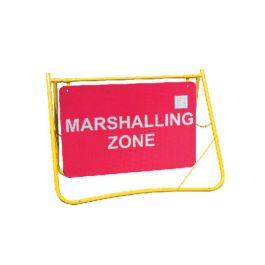 Swing Stand Sign - Marshalling Zone 900 x 600mm | Jaybro