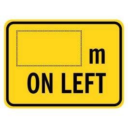 Warning Sign - _M On Left 500 x 800mm| Jaybro