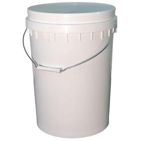 20L Plastic Bucket with Wire Handle | Jaybro