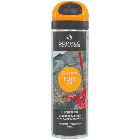 Soppec Fluoro Orange Spot Marking Paint Large 500ml | Jaybro