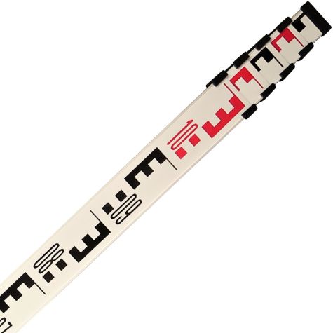 Survey Levelling Staff - 5M Telescopic E-Face | Jaybro