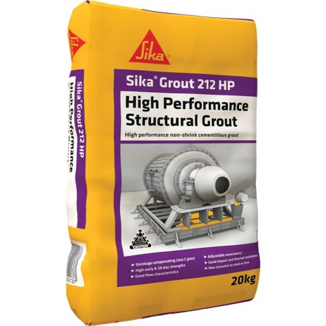 SikaGrout 212 HP High Performance Grout 20 kg | Jaybro