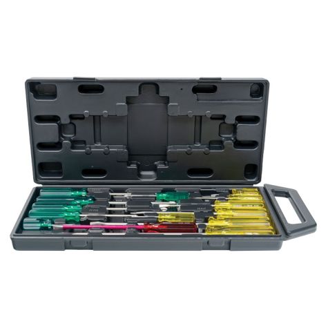14 Piece Industrial Acetate Screwdriver Set | Jaybro