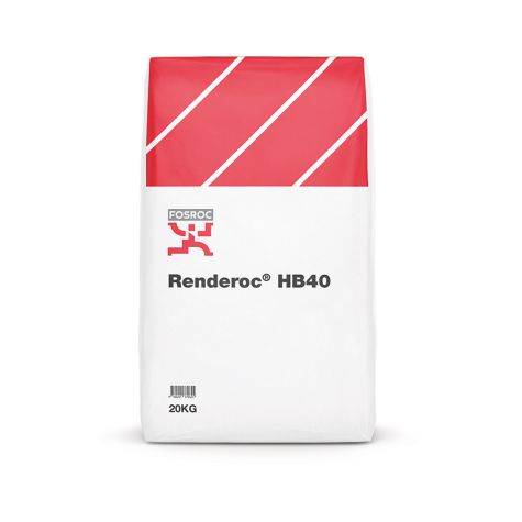 Fosroc Renderoc HB40 Repair Mortar 20kg | Jaybro