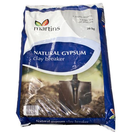 Martins Natural Gypsum, 20Kg Bag | Jaybro