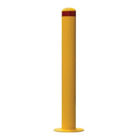 Fixed Surface Mount Steel Bollard 140mm x 1300