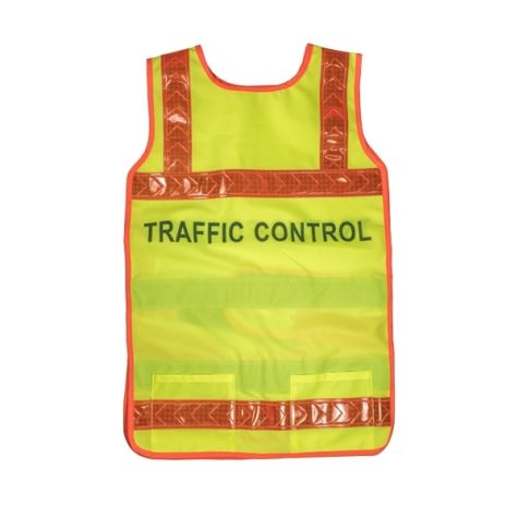 QLD Traffic Controller Vest Sizes: M - 3xL | Jaybro