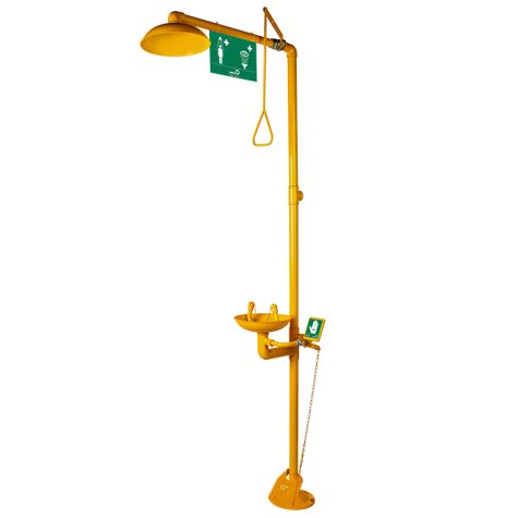 Eye Wash Shower Floor Mount Style | Jaybro