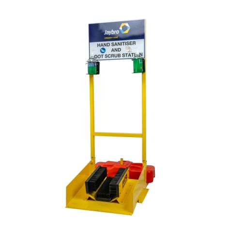 Jaybro Boot Cleaner and Hand Sanitiser Station | Jaybro