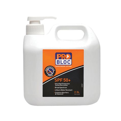 Sunscreen SPF 50 2.5Lt Pump Bottle | Jaybro