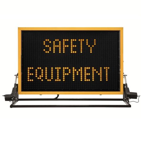 Size C - Amber Variable Message Sign Vehicle Mounted | Jaybro