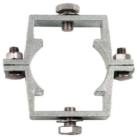 Double Sided Double Bolt Uni-Clamp 50NB