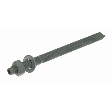 Chisel Point Chemical Studs M20 x 260mm Galvanised | Jaybro