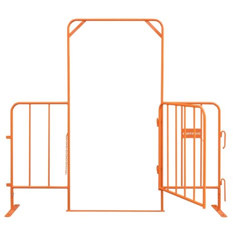 Crowd Control Barrier Gate - Orange