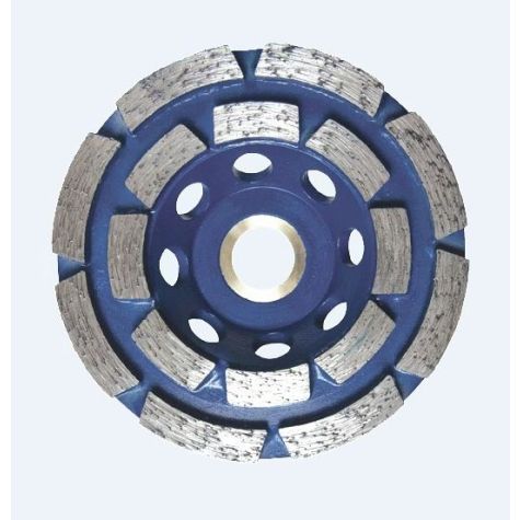 Double Row Cup 125mm (Blue). | Jaybro
