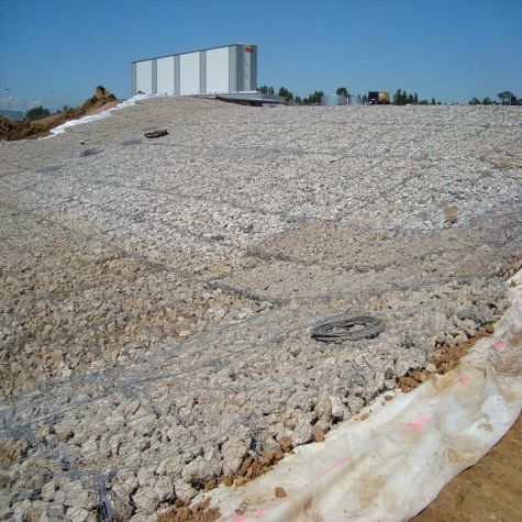 Rock Mattress PVC Coated 6x2x0.23m. | Jaybro