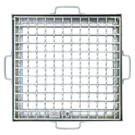 Hinged Grate Frame - 900 x 600 mm Class D. | Jaybro