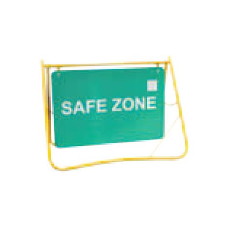 Swing Stand Sign - Safe Zone 900 x 600mm | Jaybro