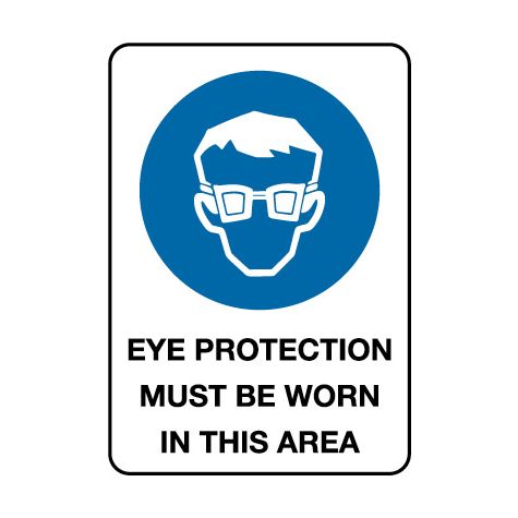 Eye Protection In This Area 450x600 Met | Jaybro