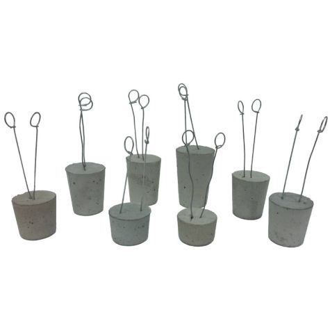 Max Frank Round Concrete Spacers with wire 75mm | Jaybro