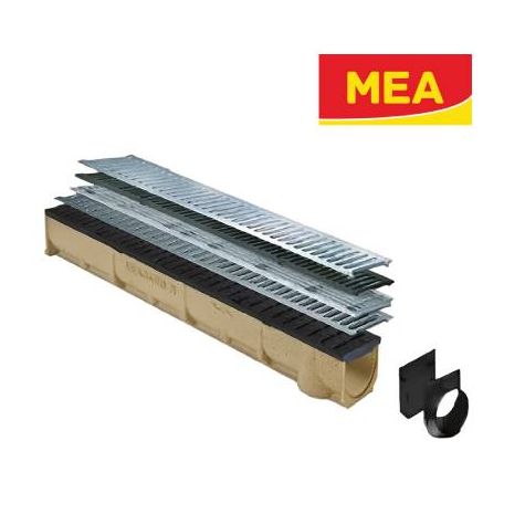 Meagard G200 Channel with Ductile Iron Slotted Grate